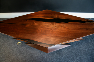 Diamond Hallway Table – Fortress Fine Woodworks